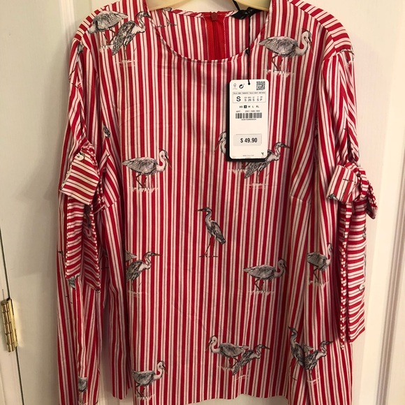 Zara | Tops | Nwt Adorable Zara Too | Poshmark